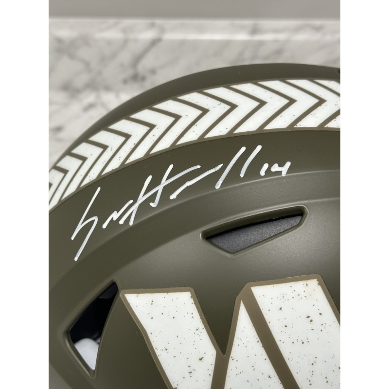Sam Howell - Washington Commanders Salute to Service Riddell Speed Flex